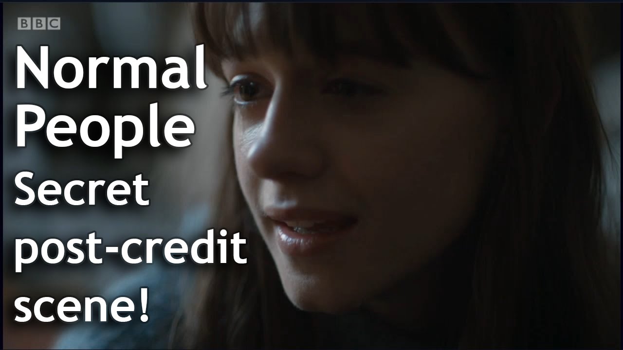Normal People Post Credit Scene | Marianne Connell Sally Rooney Alice ...