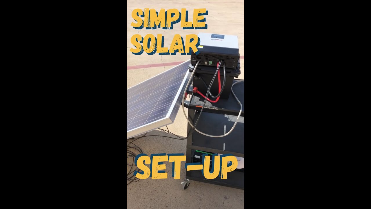 500 Watt Solar System Kit Diy
