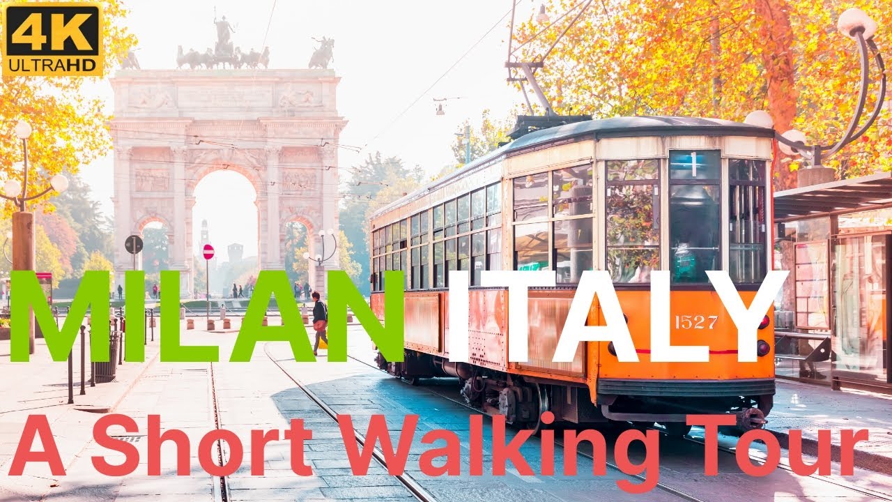Milan - Capital of fashion - Walking tour | Discover Italy | Travel 4K ...