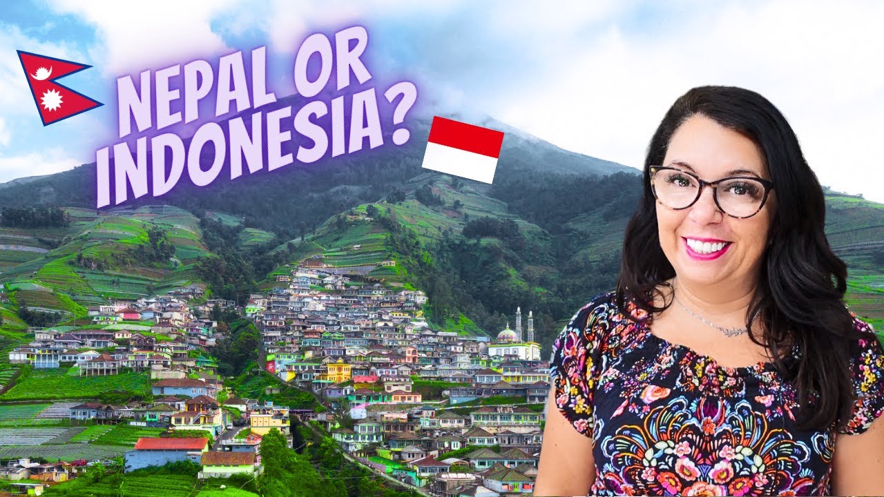 Indonesian Village on an Active Volcano 🇮🇩 Nepal Van Java - YouTube