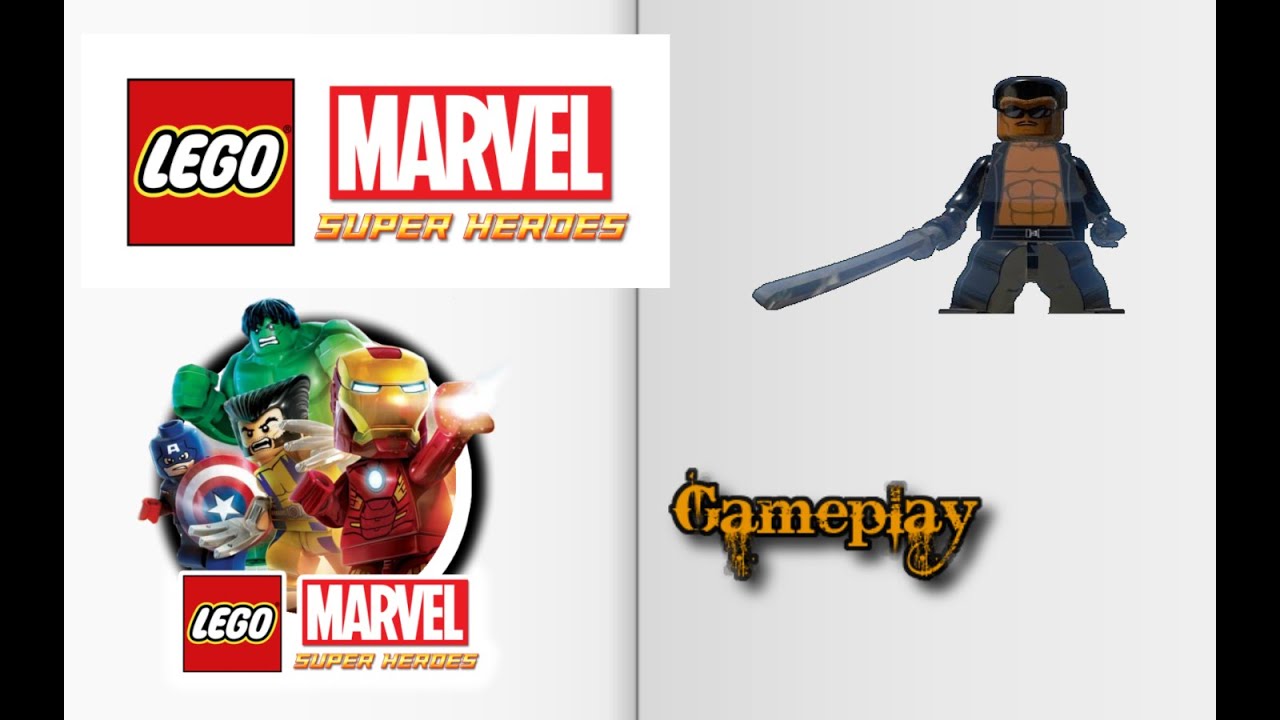 Lego Marvel Superheroes Blade Gameplay - YouTube