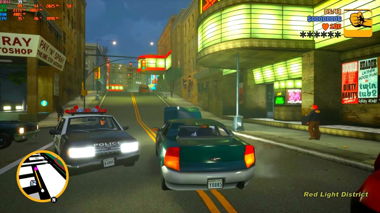 GTA 3 Definitive Edition - 4K Ultra Graphics - RTX 6090 - 4K Ultra ...