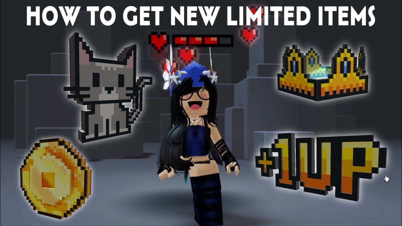 HOW TO GET THE NEW 8-BIT ITEMS (GOING LIMITED) - YouTube