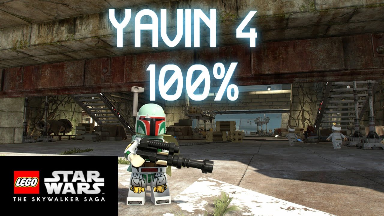 YAVIN 4 COMPLETO 100% LEGO STAR WARS THE SKYWALKER SAGA - YouTube
