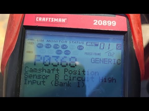 Toyota Check Engine Light P0368 Camshaft Position Sensor B Circuit High ...