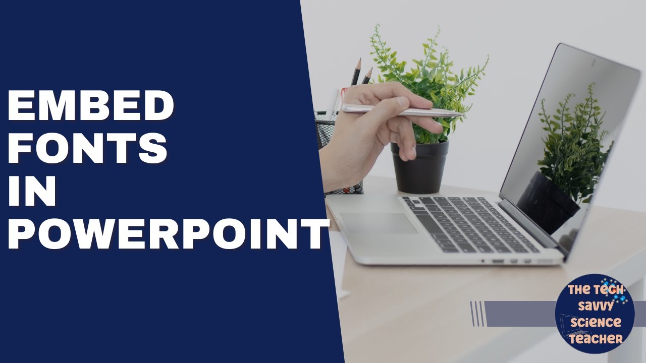 How To Embed Fonts in PowerPoint - YouTube