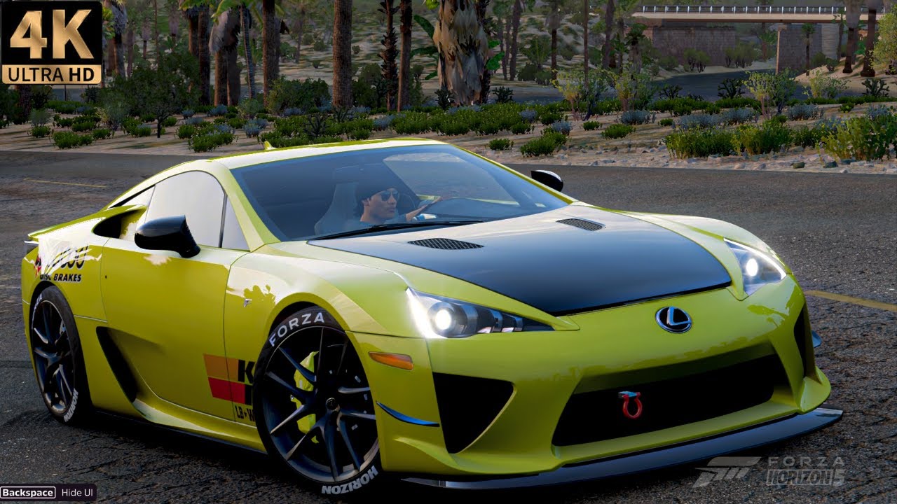 LEXUS LFA 2010 | FORZA HORIZON 5 | BEST SOUND EVER | 4K Gameplay ...