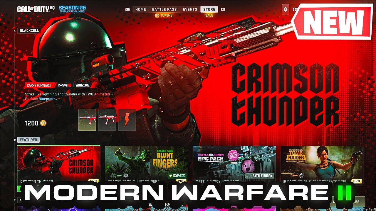 1 New STORE BUNDLE RELEASED In MODERN WARFARE 2 Season 5 RELOADED! 16 ...