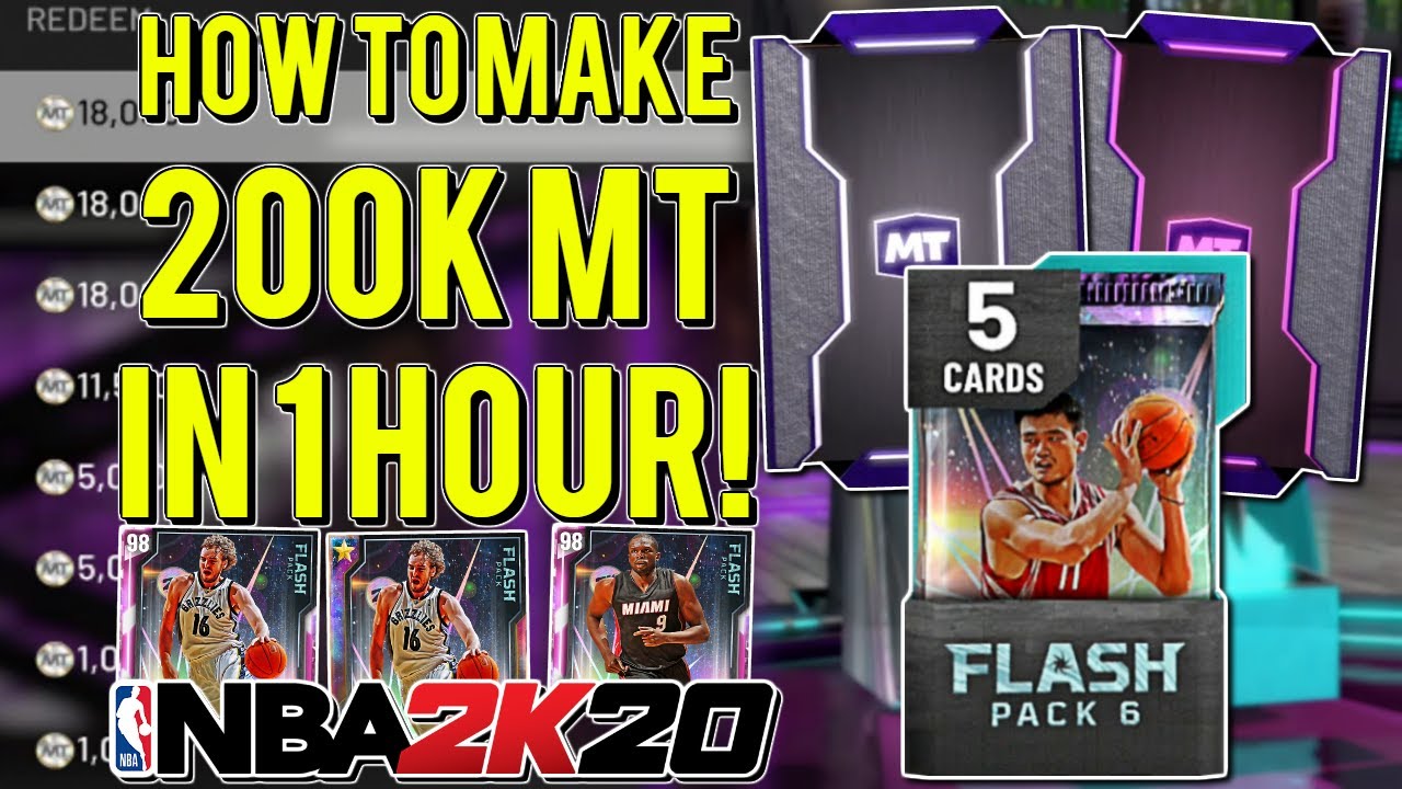 How to make 200K MT in 1 HOUR 2K20 + FLASH Pack Opening! 2 Pink Diamond ...