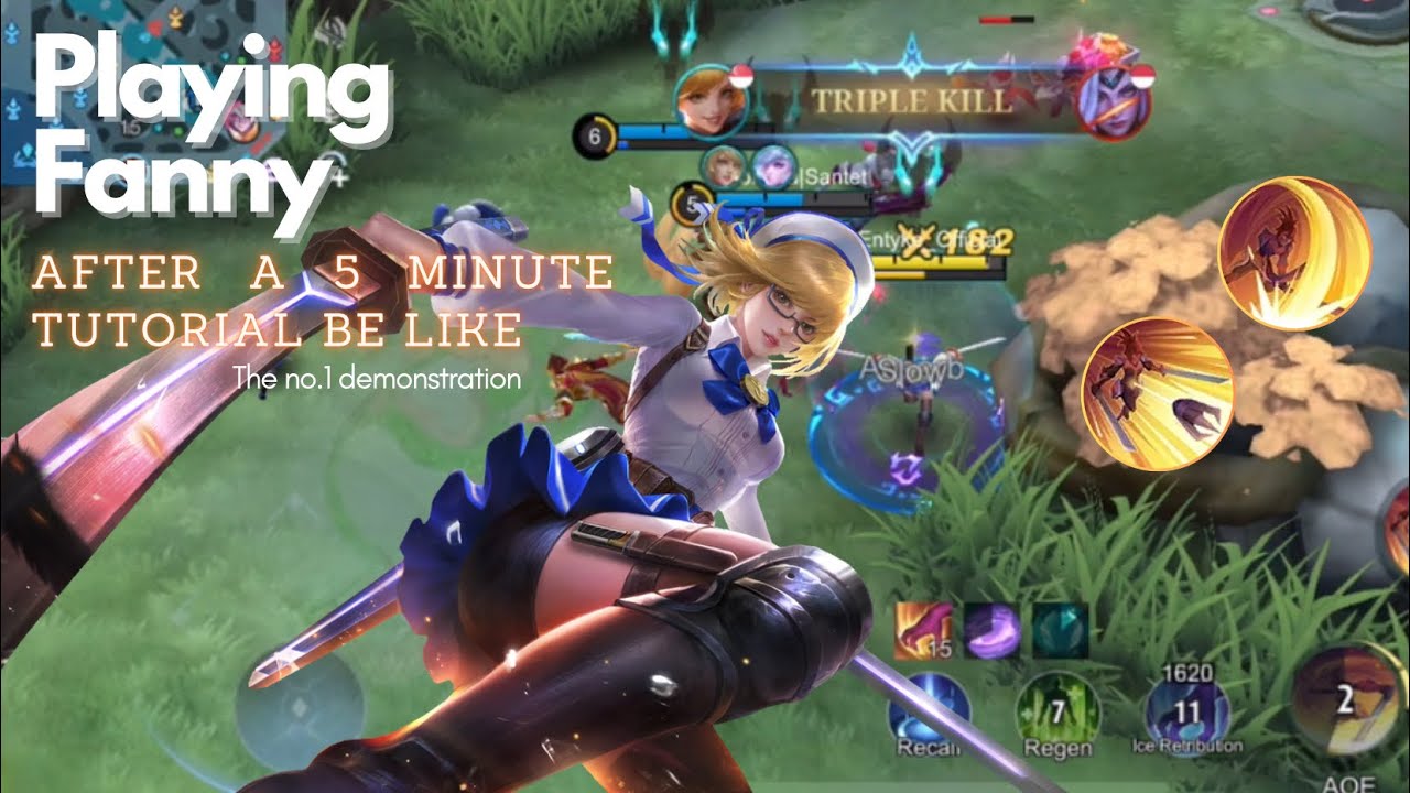 Playing Fanny after watching a 5 minute tutorial moment | Best tutorial ...