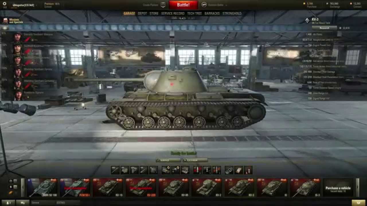 World of Tanks - KV-3 Review - Patch 9.4 - YouTube