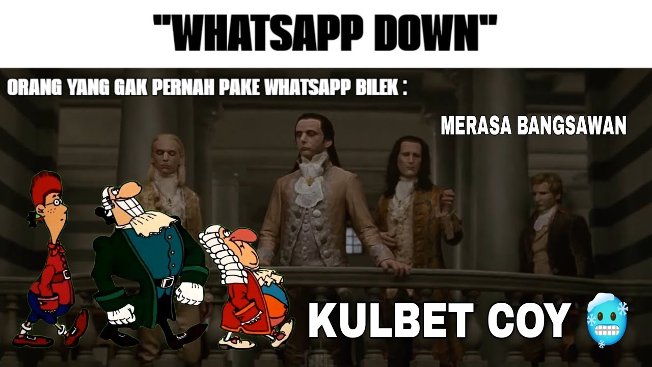 Ketika WhatsApp Down... - meme random #34 - YouTube