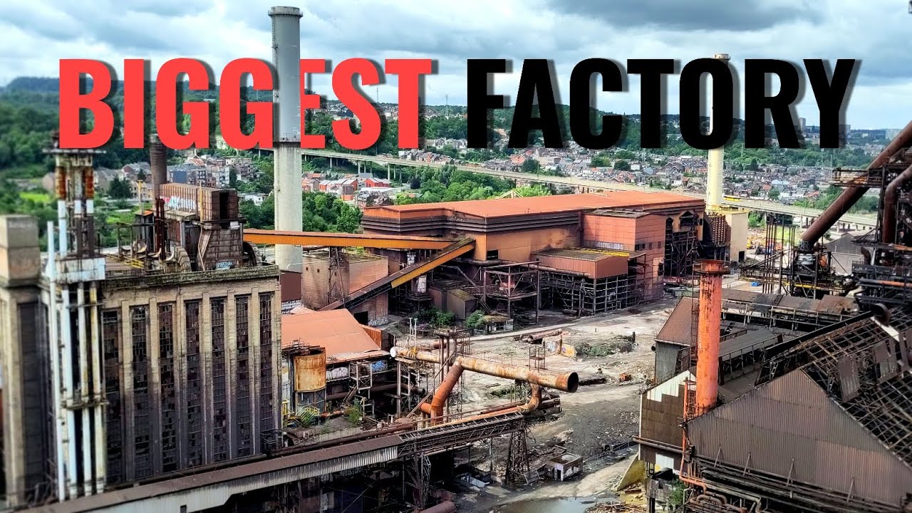 Exploring the Biggest Abandoned Steel Factory in Europe - YouTube