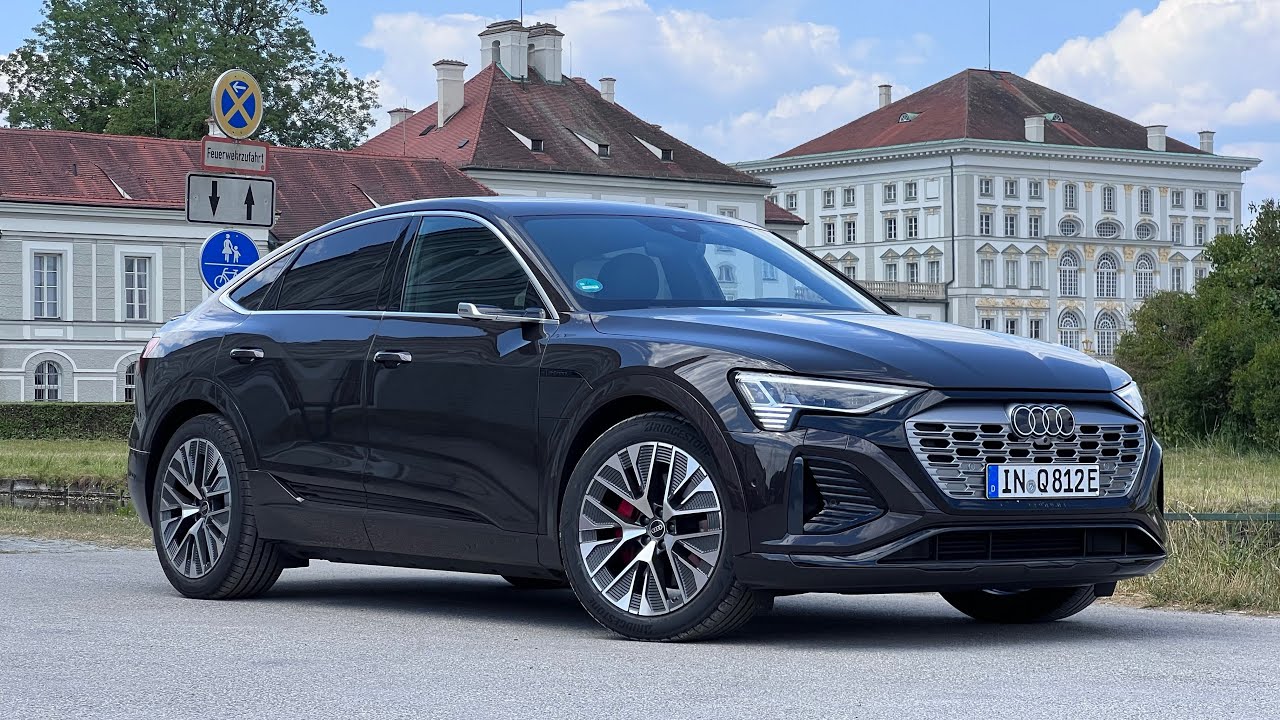 Audi Q8 e-tron, un SUV con toques deportivos - YouTube