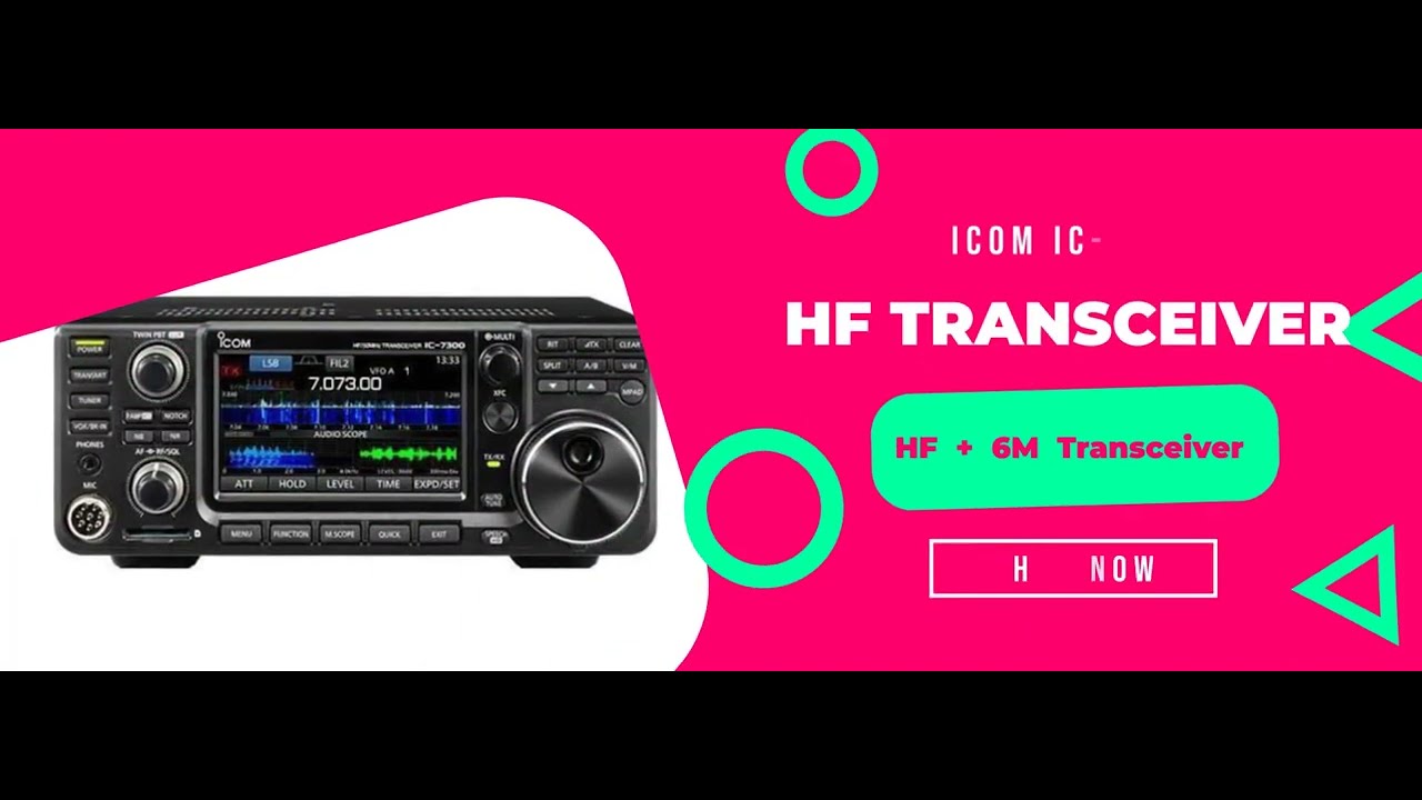 Icom 7300 Tech Guide | Icom 7300 Shop Now | Used Icom IC-7300 Prices ...