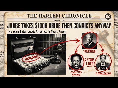 1974: Barnes Paid Judge $100K to Dismiss Charges — Judge Sent Him to Prison Anyway