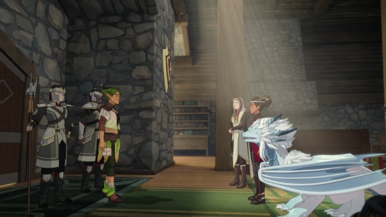 Terry Visits Ezran | The Dragon Prince Season 7 Scene - YouTube