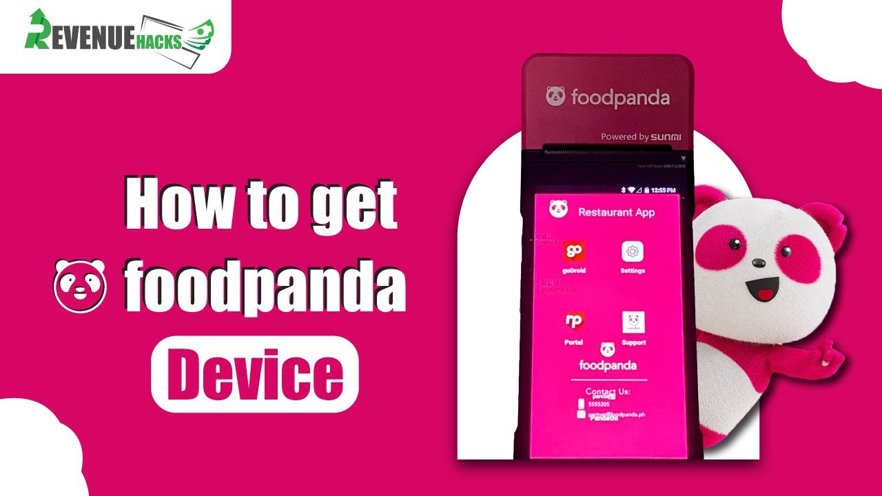 How to get Foodpanda Device I Make Money with Foodpanda - YouTube