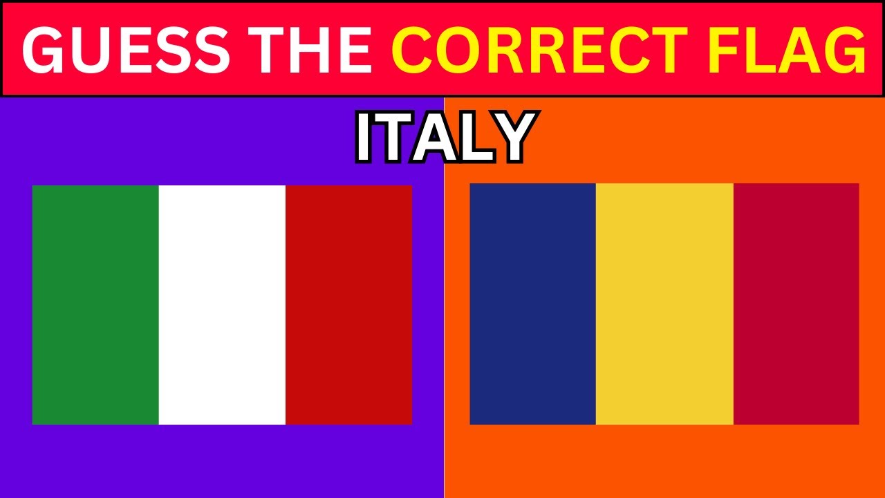 🚩 Can You Guess The Correct National Flag...! 🌍#flagchallenge #flag # ...