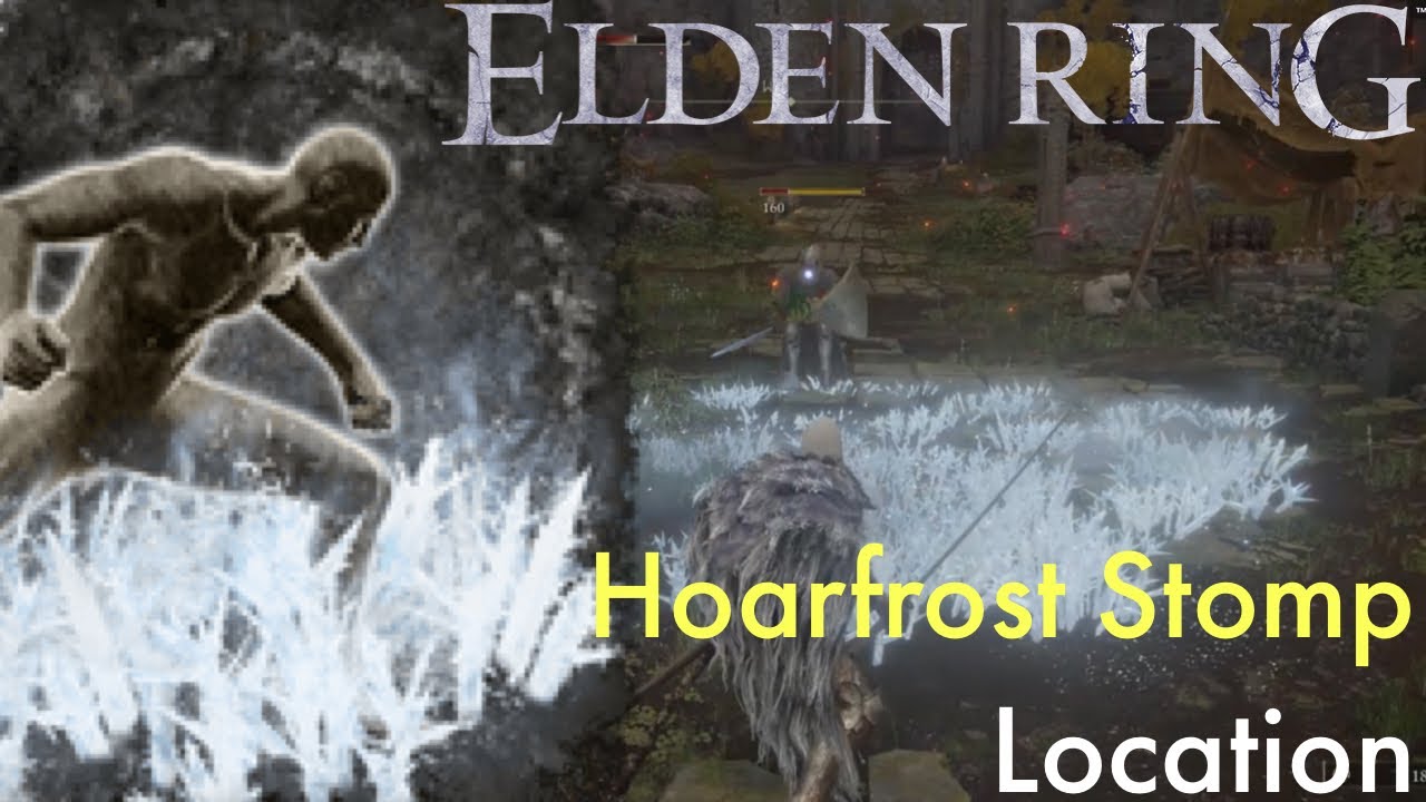 Hoarfrost Stomp Ash of War Location in Elden Ring - YouTube