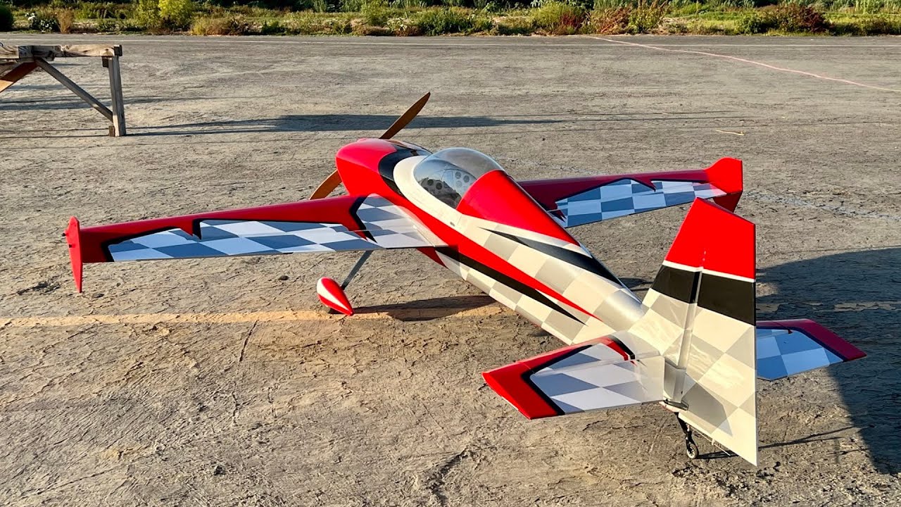 85" Extreme Flight Slick 580 - Evening flight - YouTube