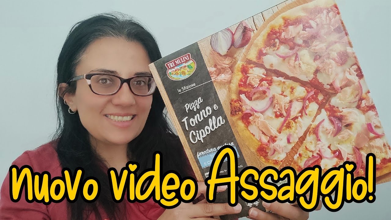 nuovo assaggio eurospin, pizza tonno e cipolla rossa - YouTube