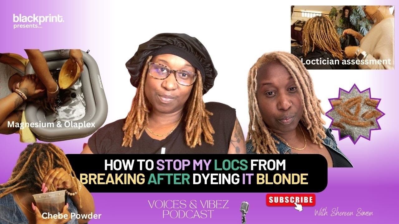 My journey to repairing my locs from breaking! Literally falling out! # ...