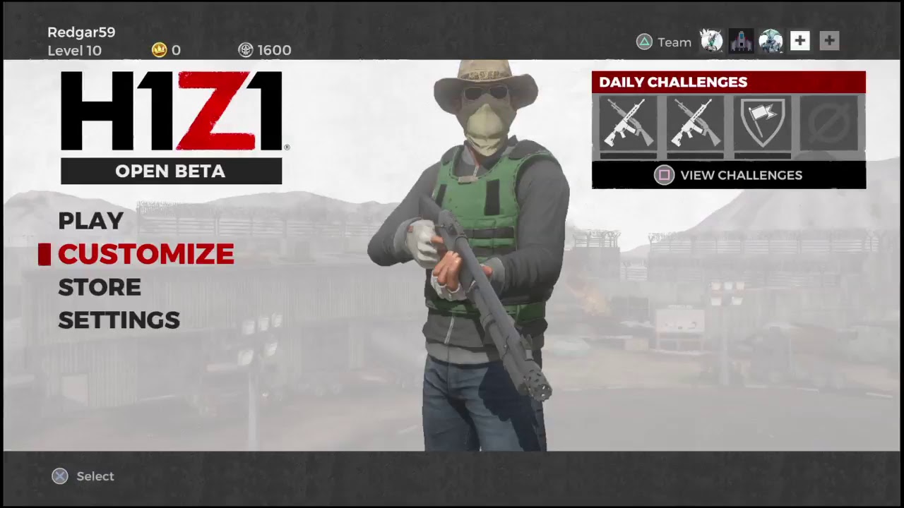 H1Z1 squad play with friends part 1 - YouTube