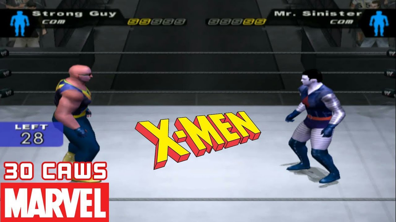 All Marvel Characters (X-MEN) In WWE SmackDown! Here Comes The Pain ...