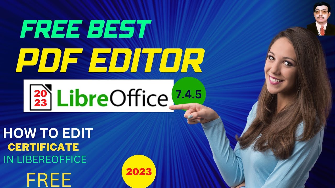 ll Best PDF Editor 2023 ll How to Download LibreOffice 7.4.5 ll Edit ...