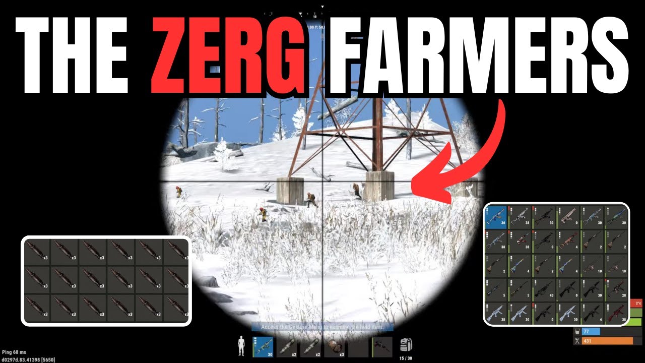 The ZERG Farmers | Rust Console Movie - YouTube