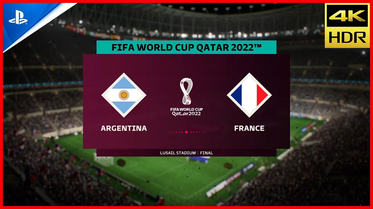 LIVE FINAL FIFA World Cup 2022 | Argentina VS France | PS5 | FIFA 23 🔥🔥 ...