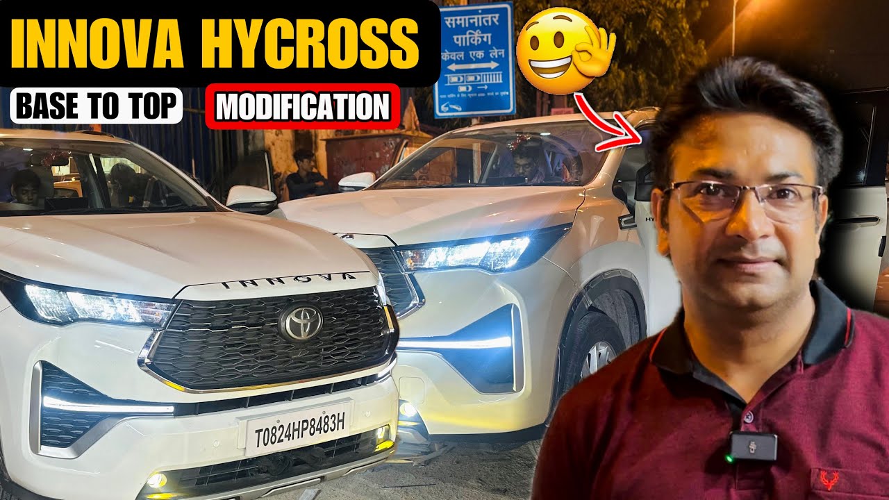 Hycross Ultimate Base To Top Makeover🔥| Innova Hycross Modified😱 - YouTube