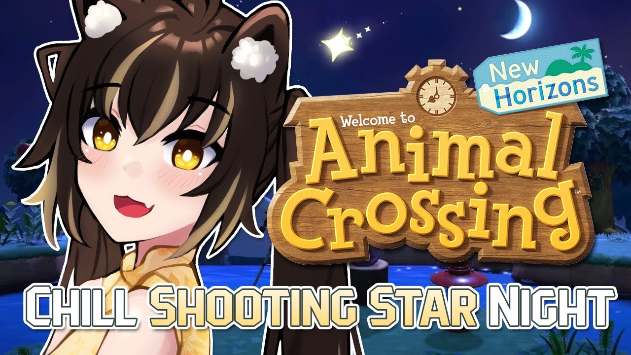 【Zatsu】My first Animal Crossing Shooting Star!!! 【Unarchived】 - YouTube