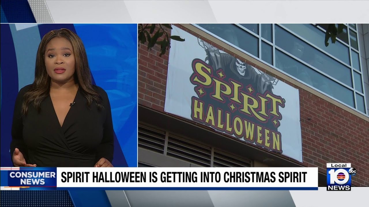 Spirit Halloween announces it will open 10 Spirit Christmas stores ...