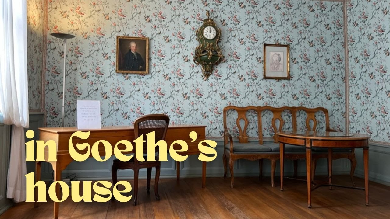 Goethe's House: What is there inside? - YouTube