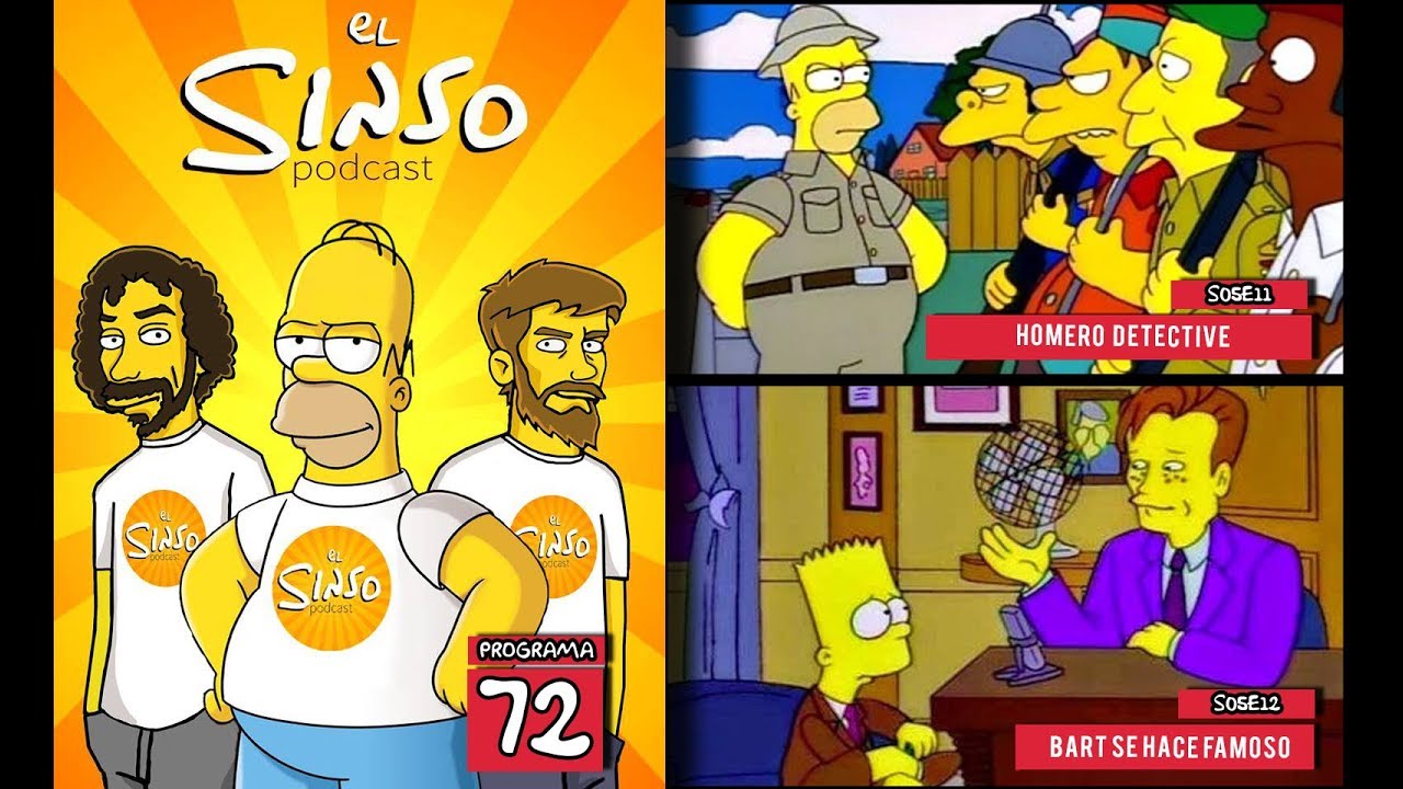 El Sinso #72 [Homero Detective] y [Bart se hace famoso] - YouTube