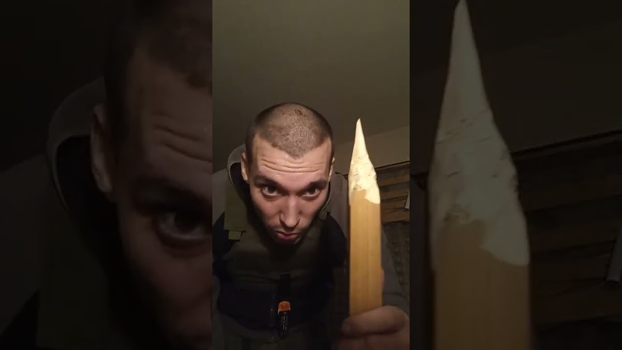 Creating a lethal weapon (vampire slaying stake) in less than 3 minutes ...