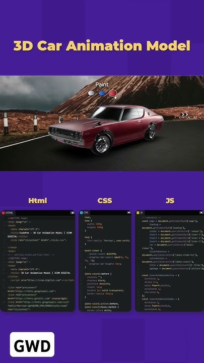 3d Card Design Javascript Css Code Coding Webproject Webdesign Programming 3dcard Youtube