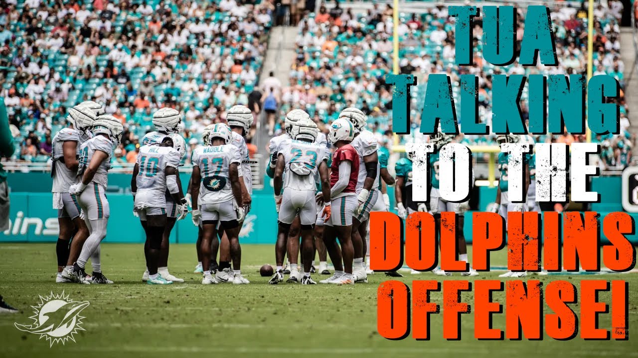 Tua Tagovailoa Addresses The Offense! Dolphins Sign Deshawn Hand! - YouTube