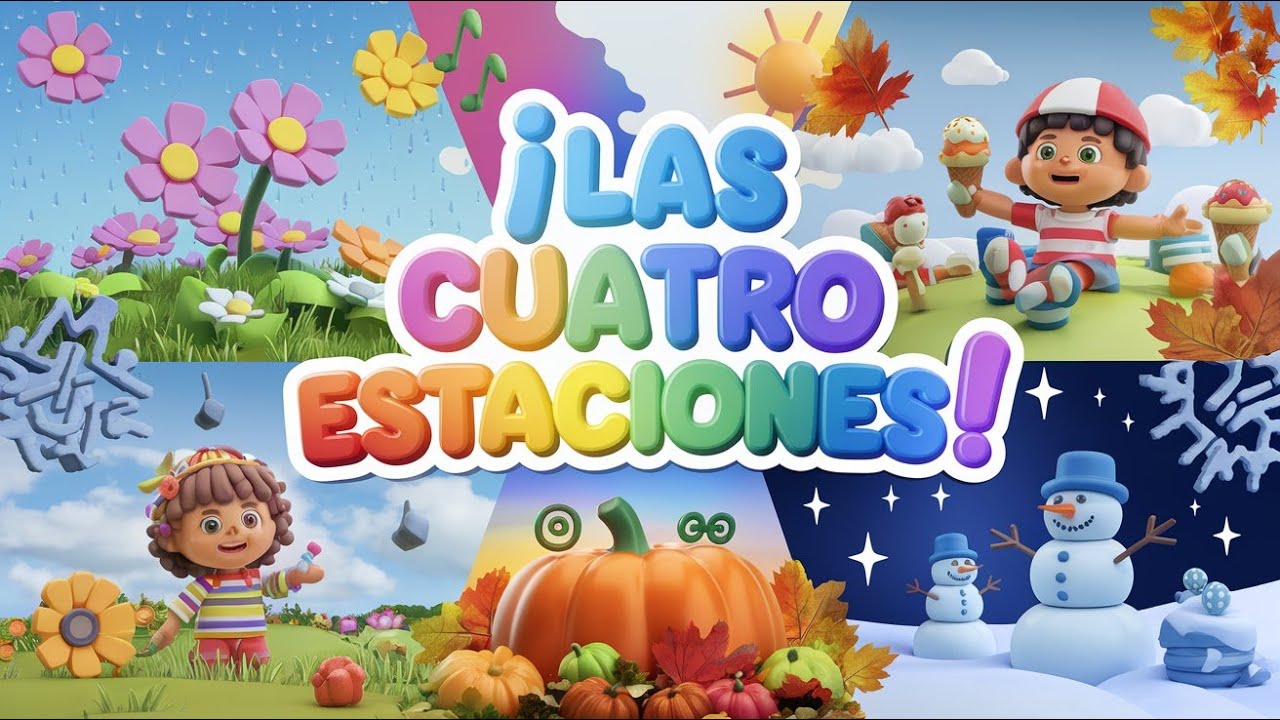 Las Estaciones del Año para Niños (Videos Educativos para Niños) | ¿Qué ...