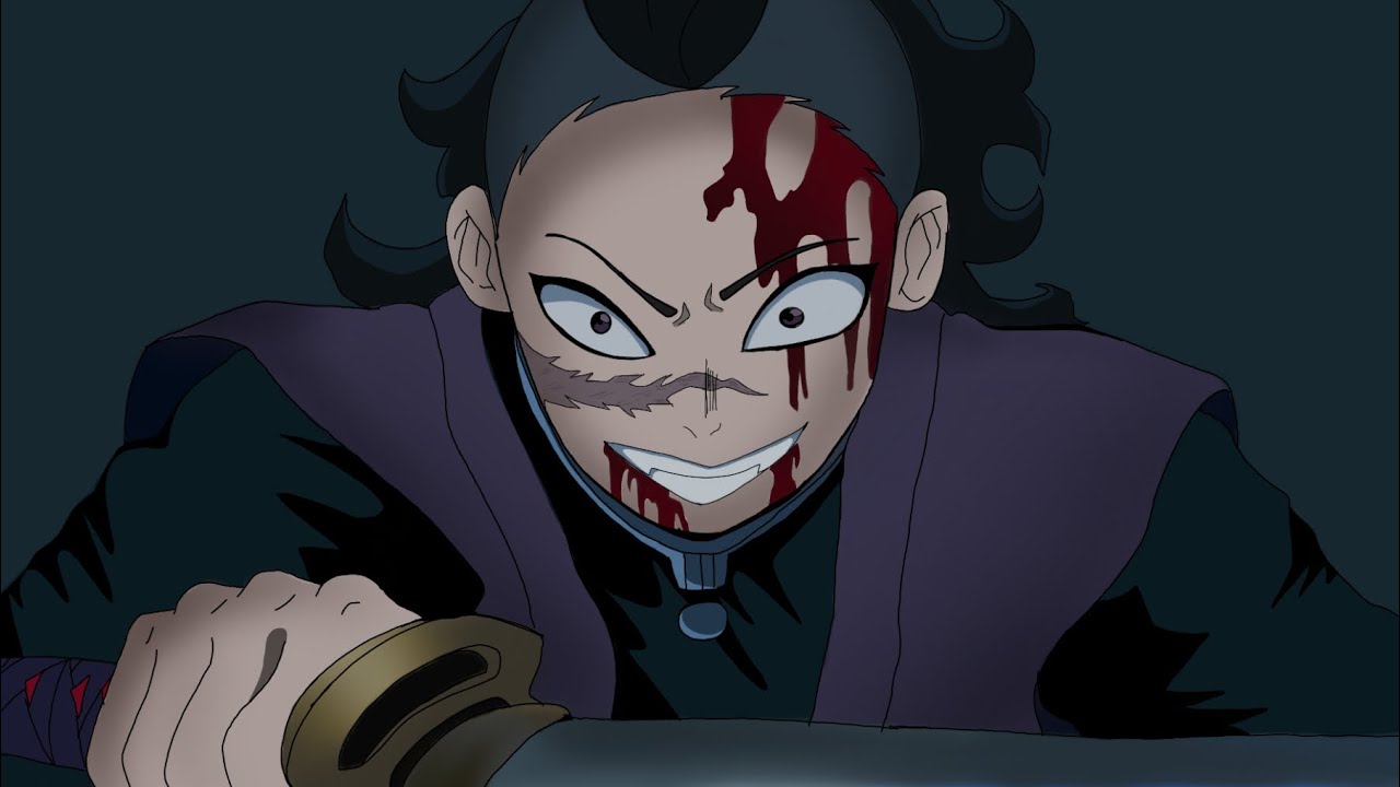 Drawing Genya from demon slayer - YouTube