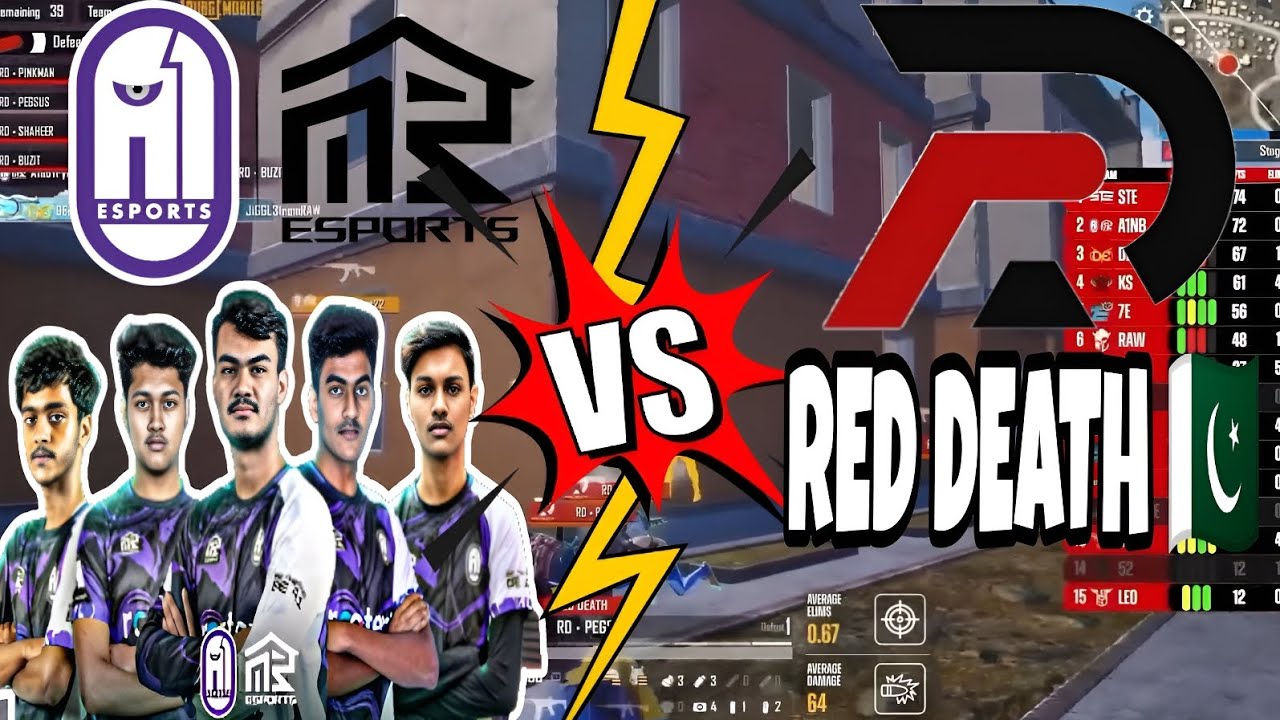 A1 ESPORTS VS RED DEATH ESPORTS 🇵🇰 DROP CLASH 🔥 4 v 4 FIGHT - YouTube