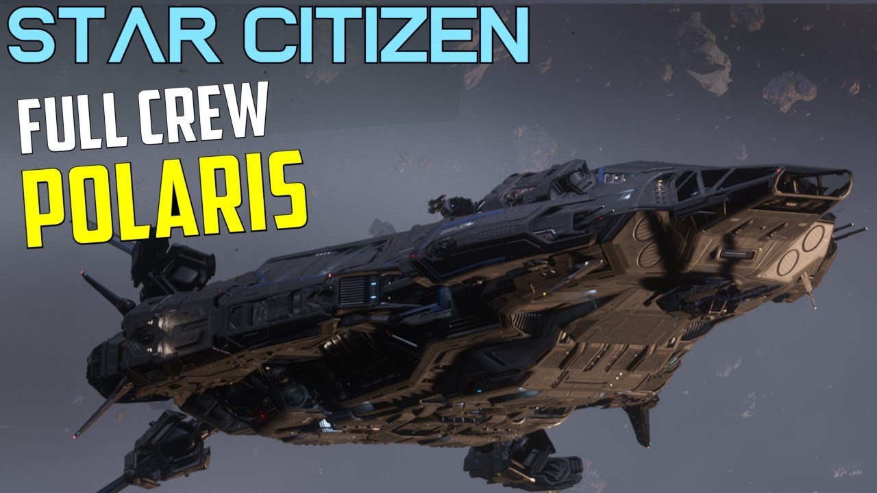 The RSI POLARIS - Taking on an IDRIS during SAVE STANTON - Star Citizen ...