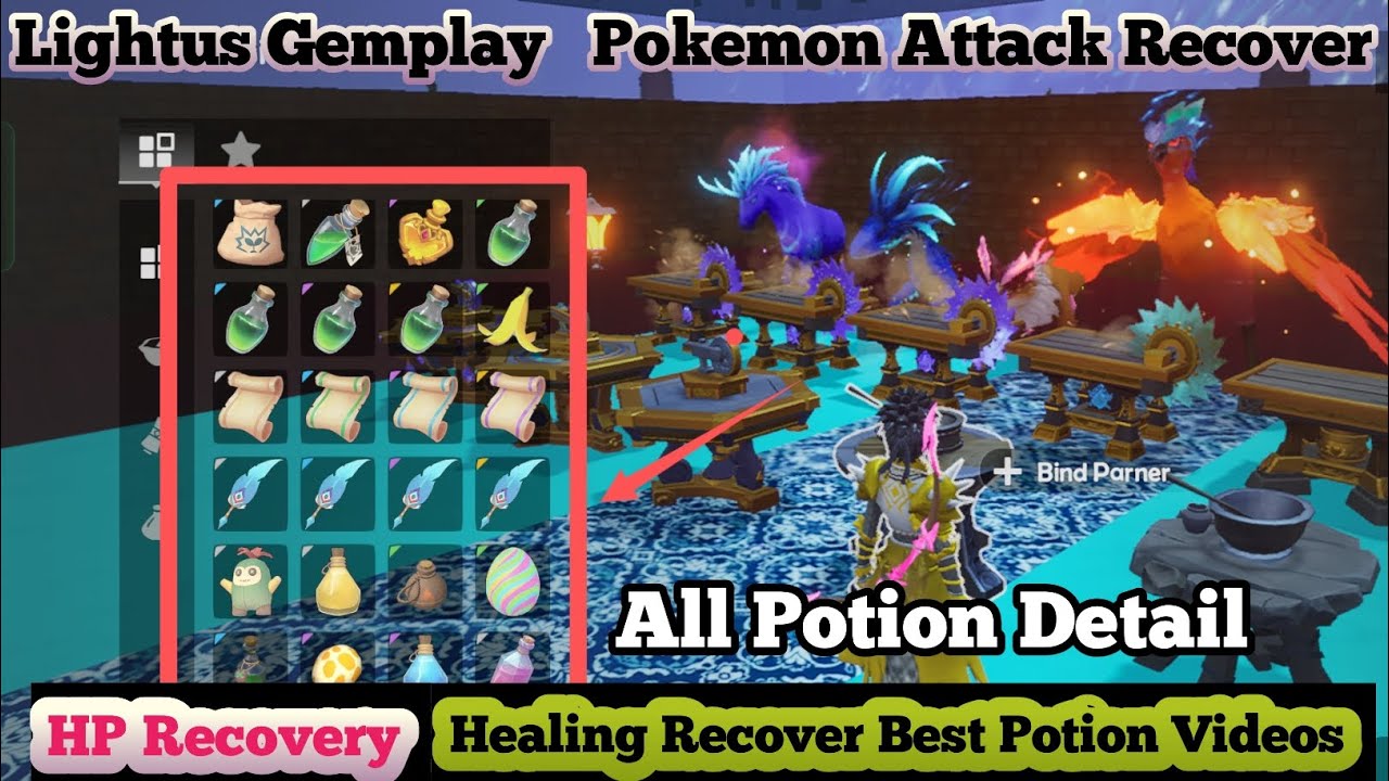 Lightus | Attack Recover Healing Recover HP Recovery | Lightus Geme ...