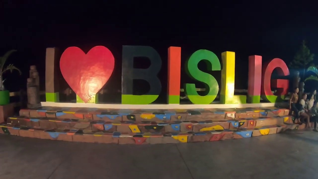 Bislig Baywalk, What it looks like at night... - YouTube