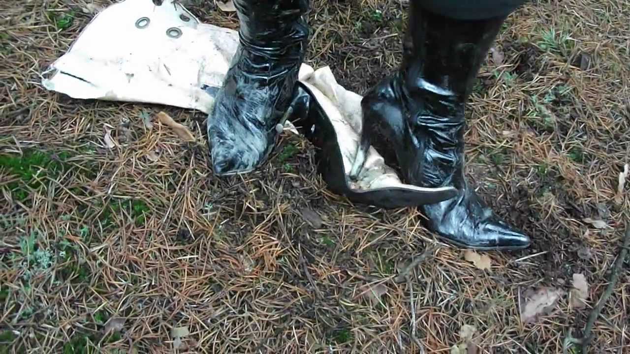 011 Destruction gold boots - YouTube