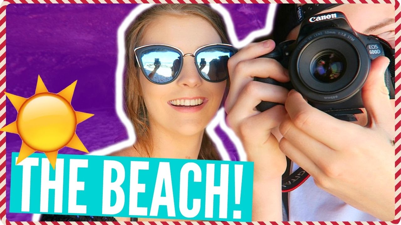 BEACH ADVENTURE! || VLOGMAS DAY 8! - YouTube