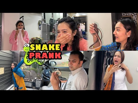 Snake prank 🐍 Sab Dr gyee | Rabia Faisal