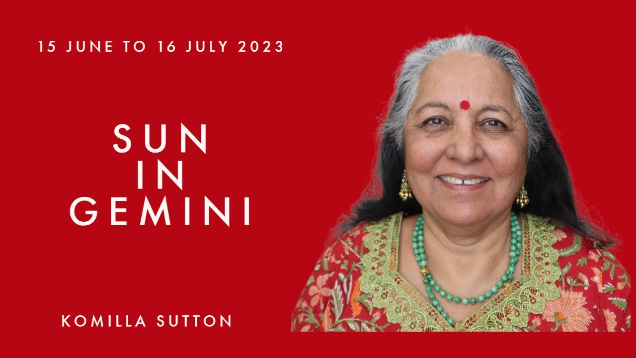 Sun in Gemini: Komilla Sutton - YouTube